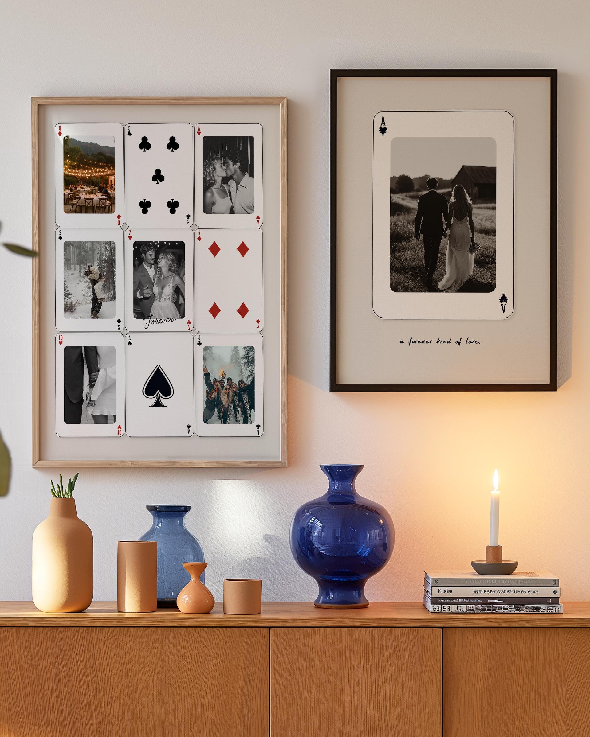 Custom Photo Playing Card Poster - Personalize Your Own Print With ...