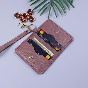 Keychain Wallet, Wristlet Card Holder Kaychain - Etsy