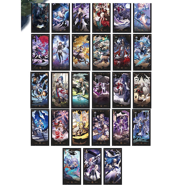 Anime Game Honkai: Star Rail Tarot Cards - Etsy Singapore