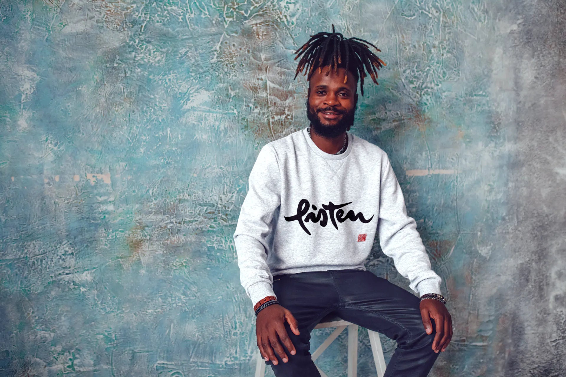 Calligraphy listen Digital Print File Zen - Etsy