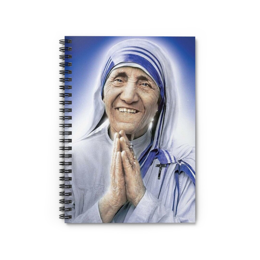 Mother Teresa Adoration Notebook, Catholic Adoration Journal Gift Idea ...