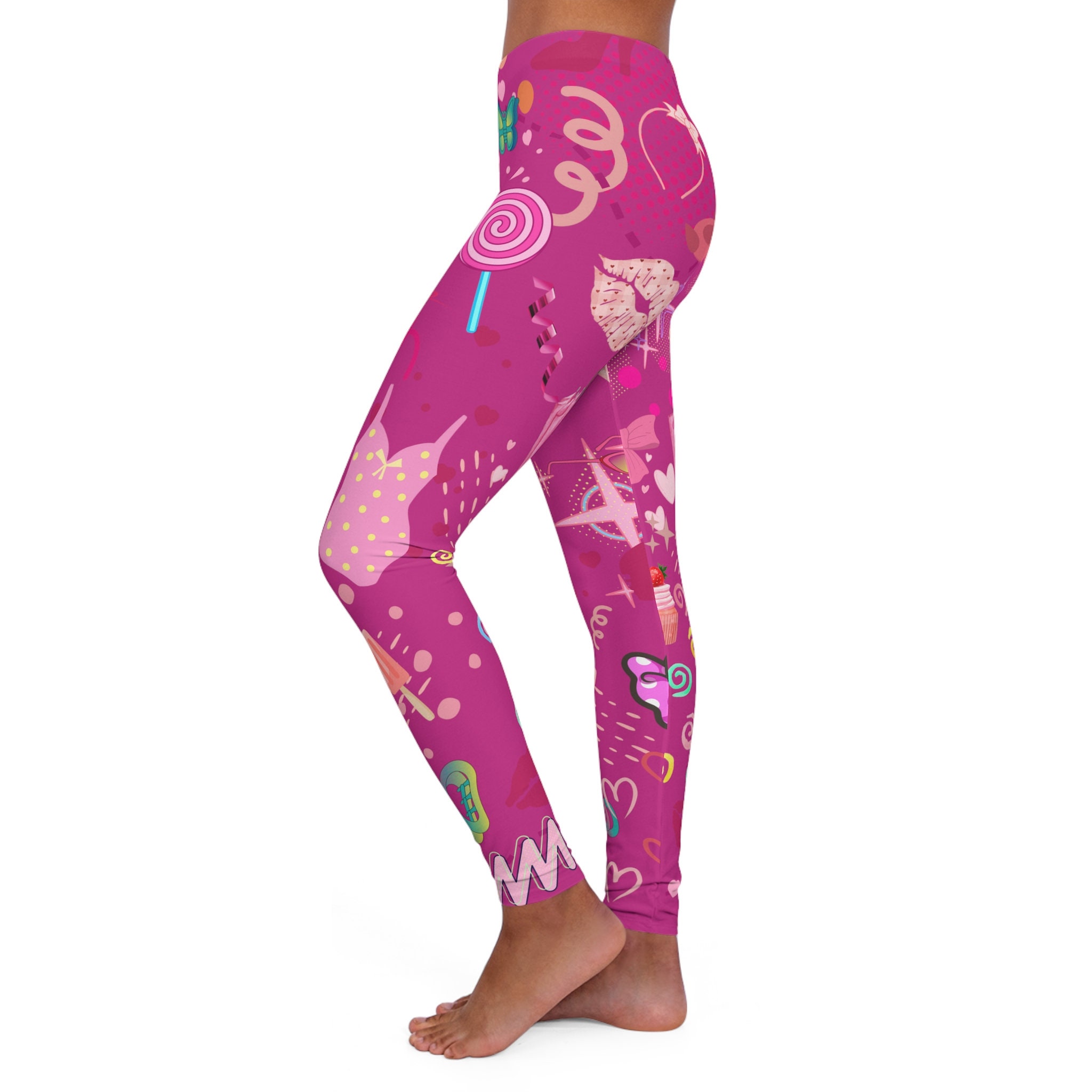 Barbie Inspired Women's Skinny Fit Spandex Leggings sold by Tender ...
