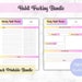 Printable Mental Health Habit Tracker Weekly Routine Tracking Sheets ...