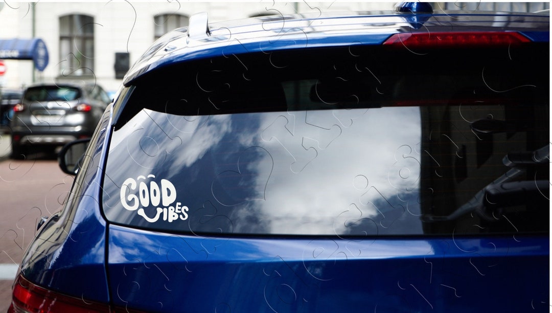 Good Vibes 7-inch Permanent Vinyl Deal/sticker - Etsy