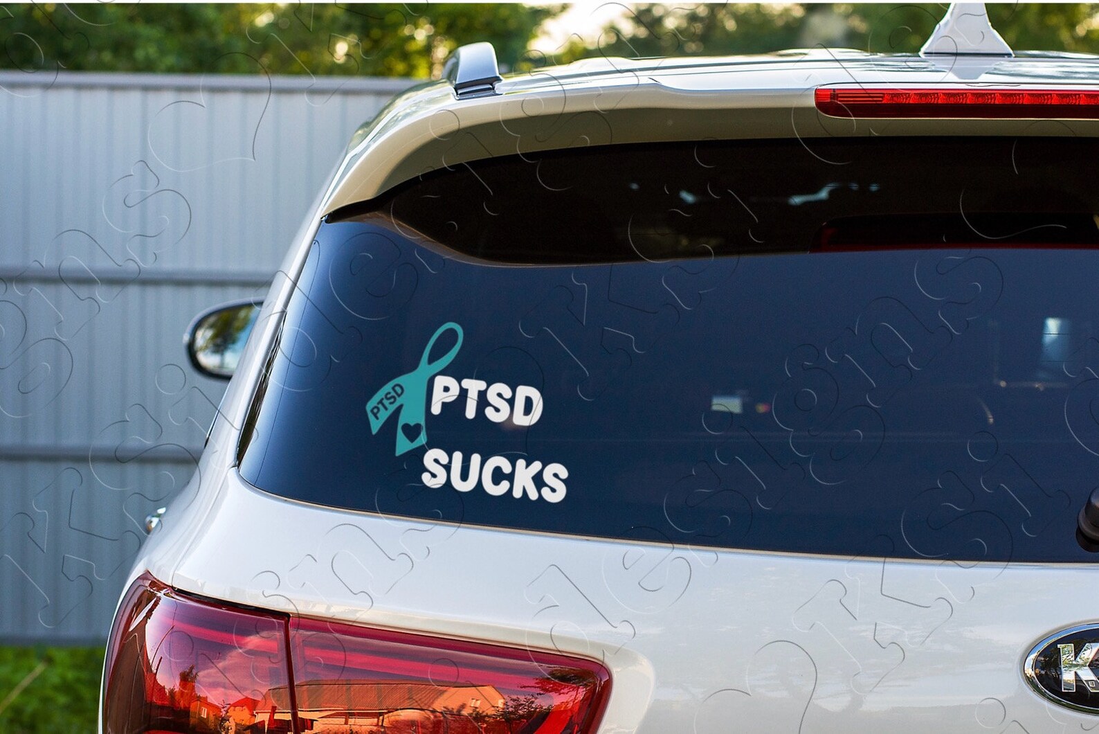 PTSD Sucks 7 Inch Vinyl Decal - Etsy