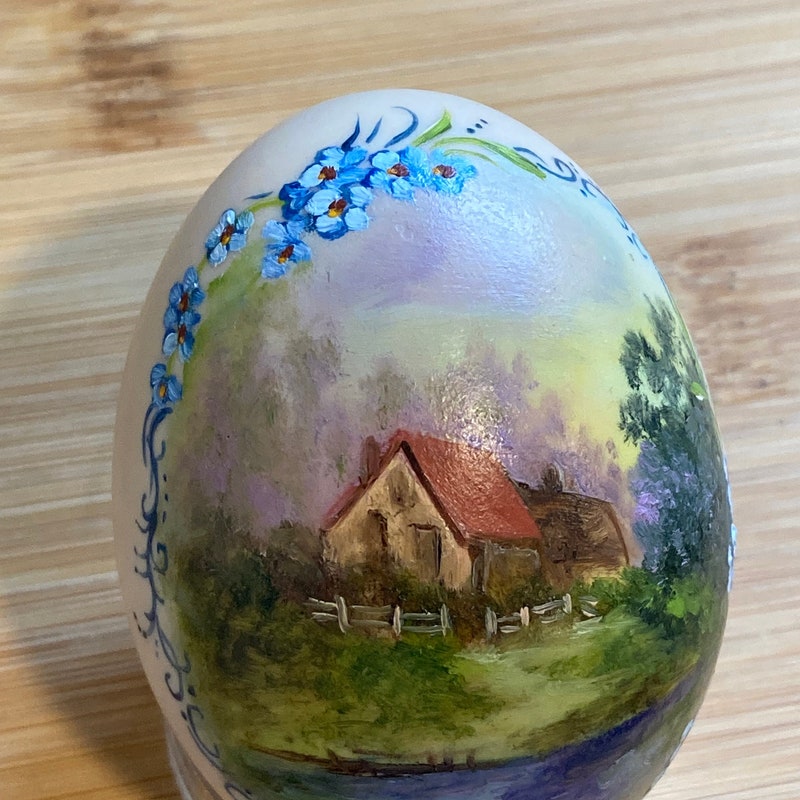 Hand Painted Egg - Etsy