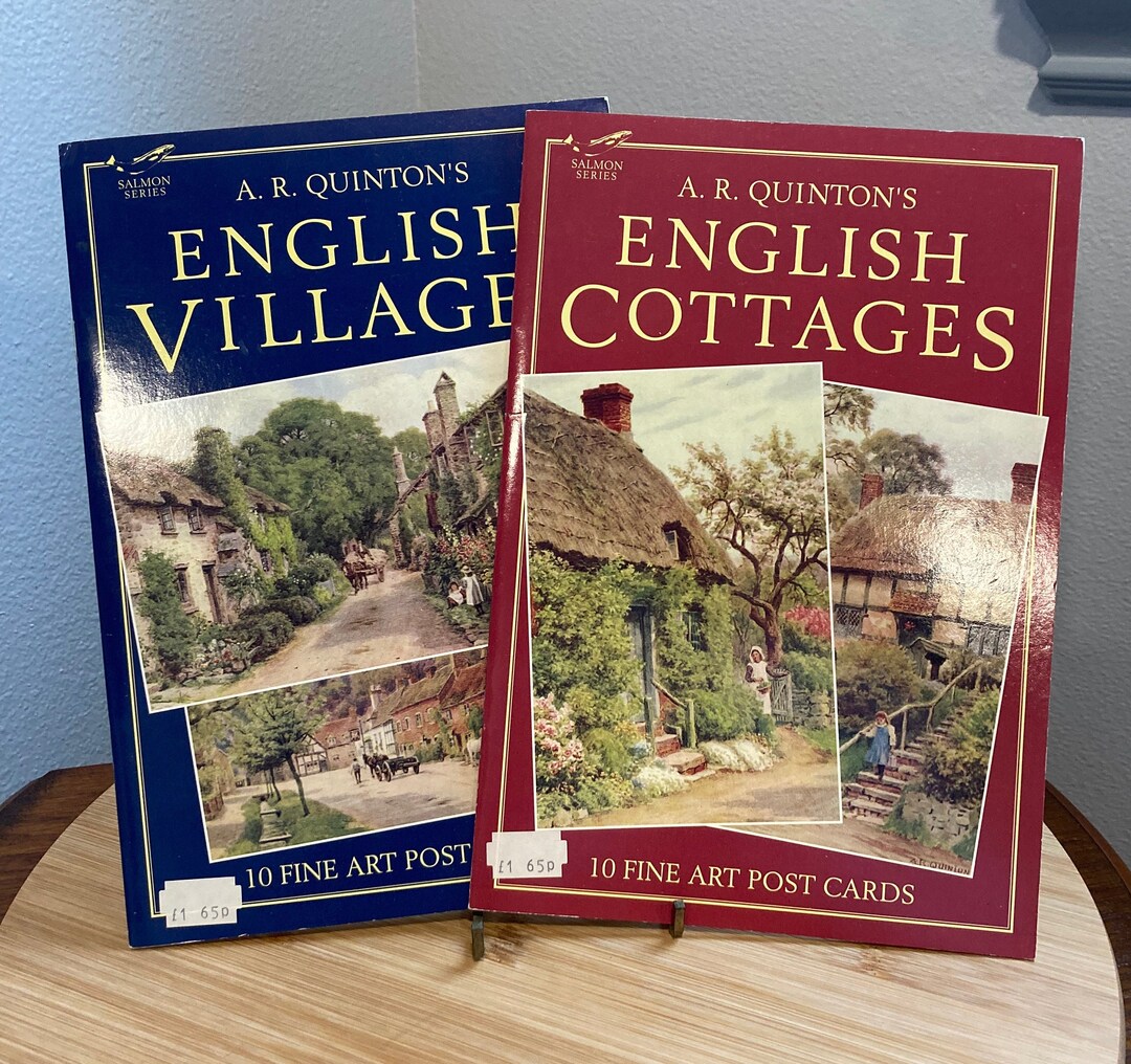 A.R. Quinton's English Postcard Booklets-pre-owned Unused - Etsy