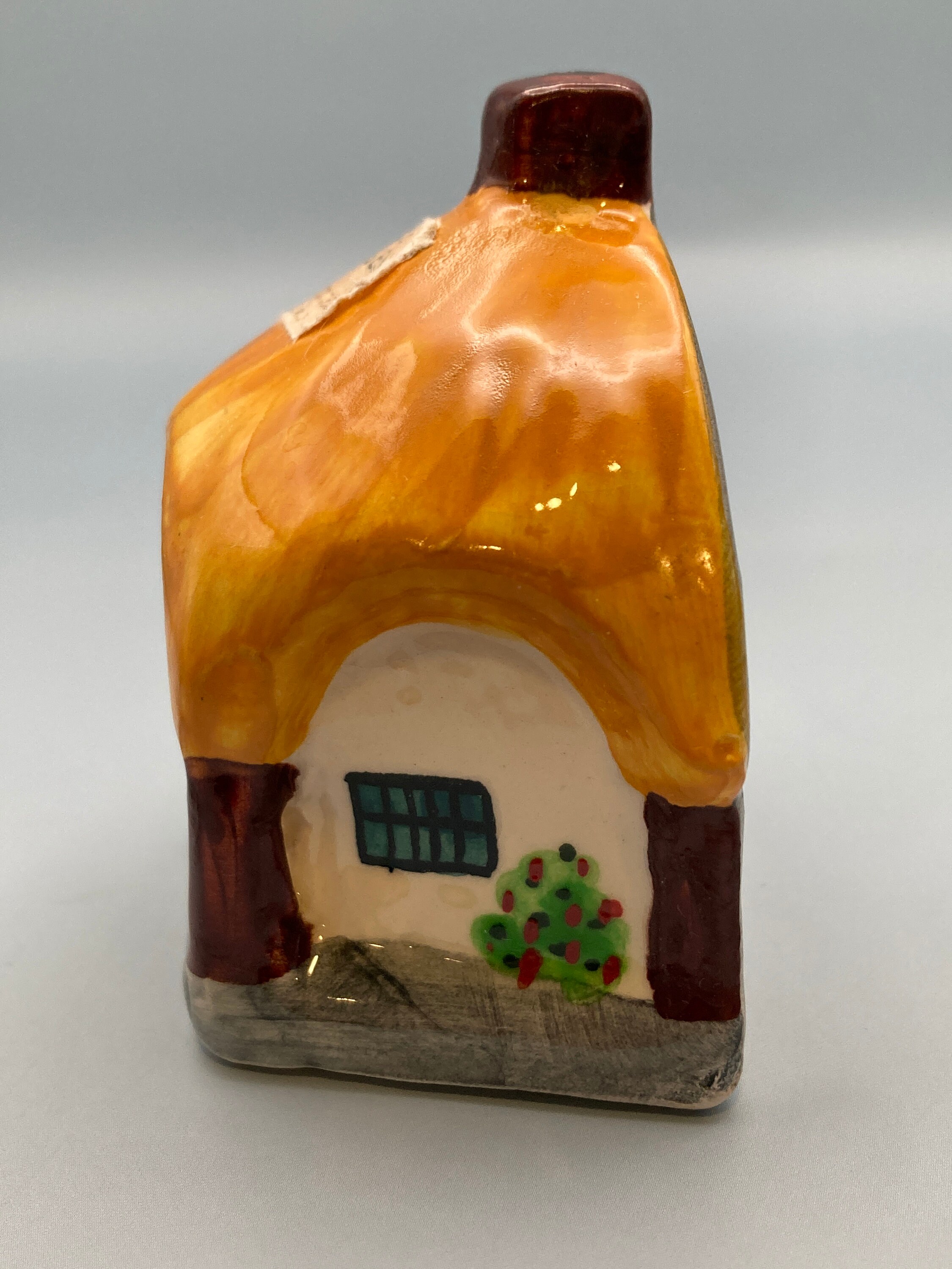 Vintage Glazed Ceramic Miniature Cottage-castle Cottages-england - Etsy