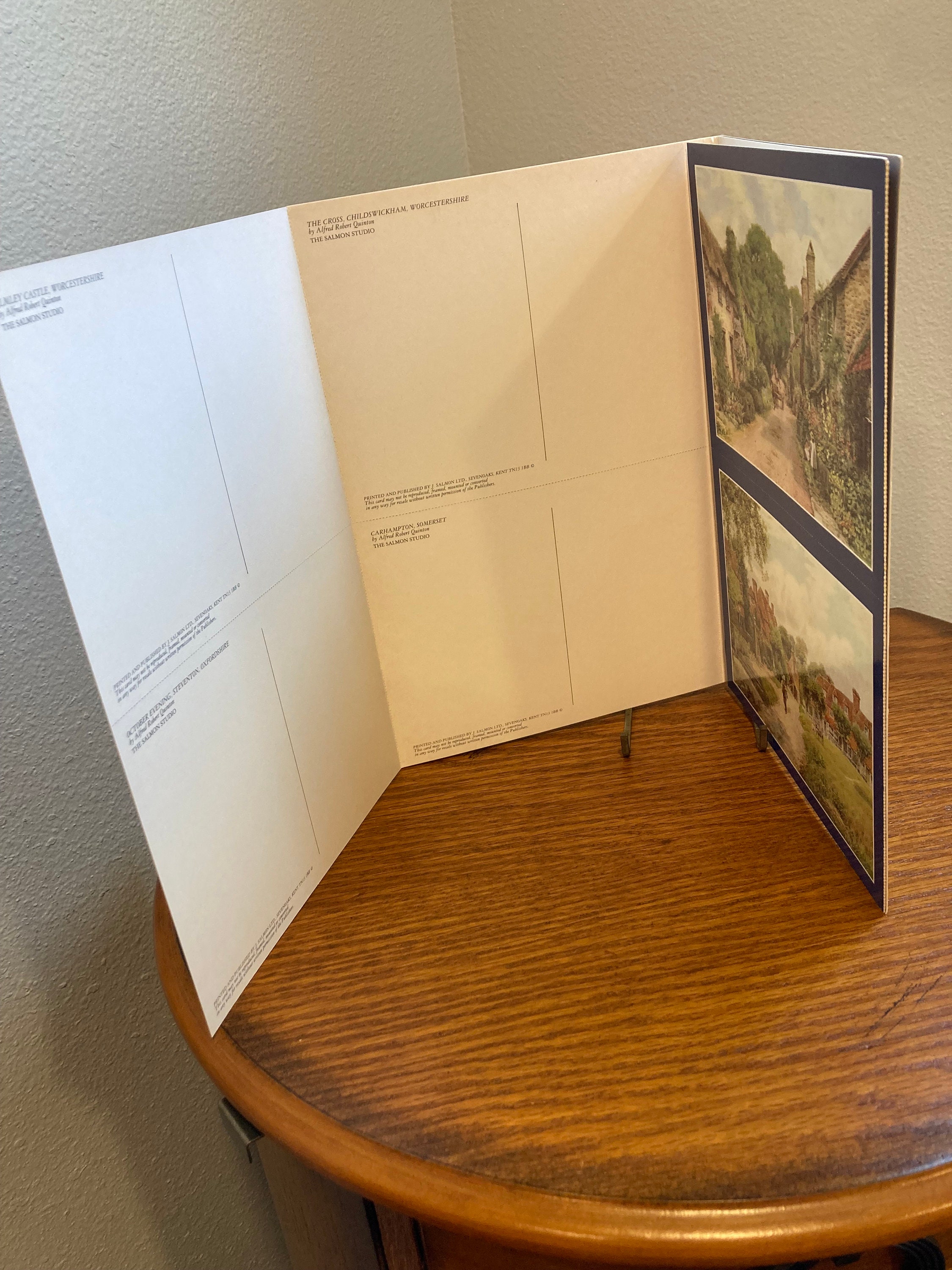 A.R. Quinton's English Postcard Booklets-pre-owned Unused - Etsy