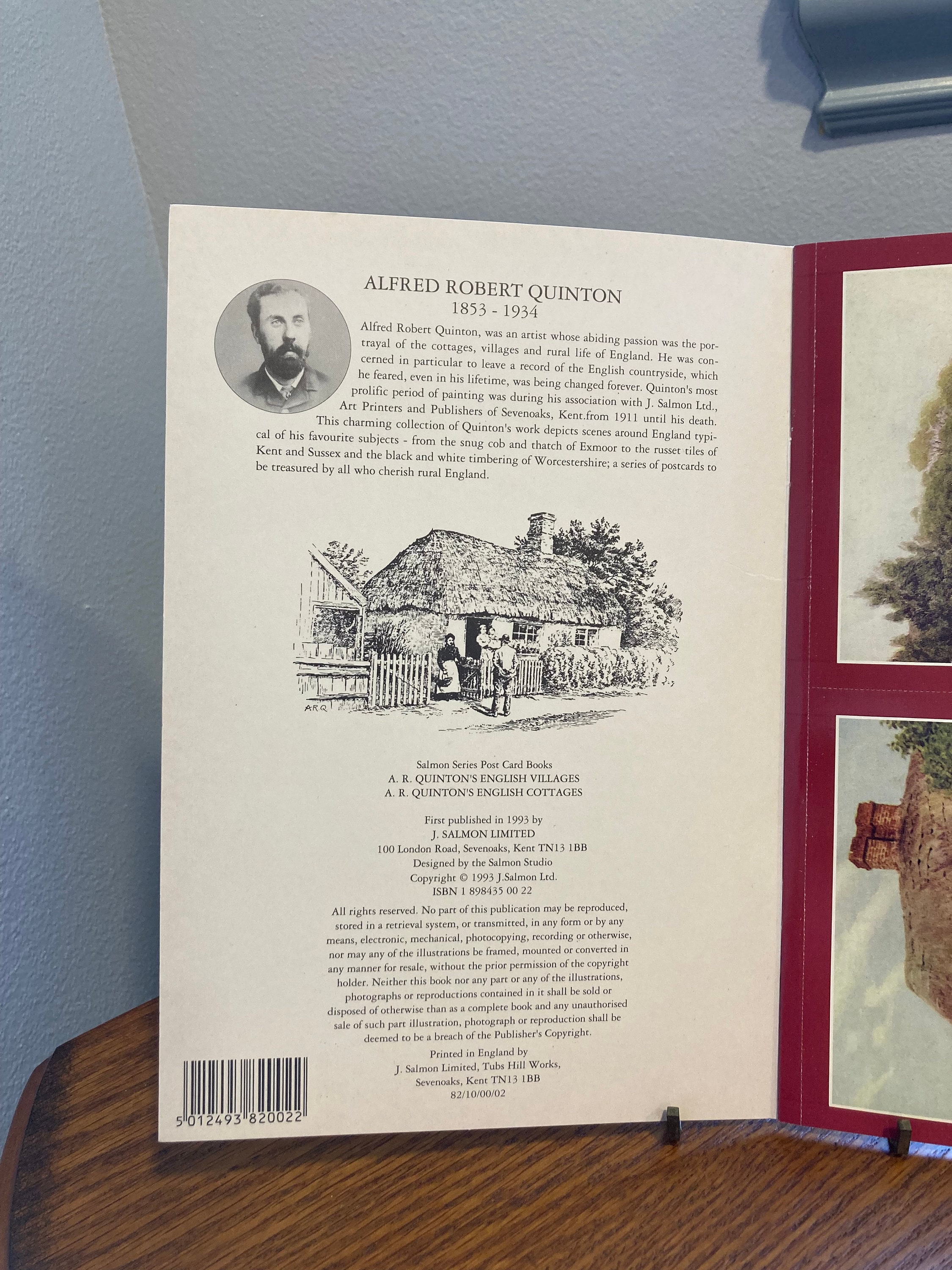 A.R. Quinton's English Postcard Booklets-pre-owned Unused - Etsy