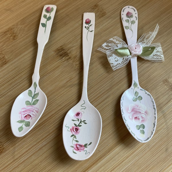 Painted Spoons - Etsy