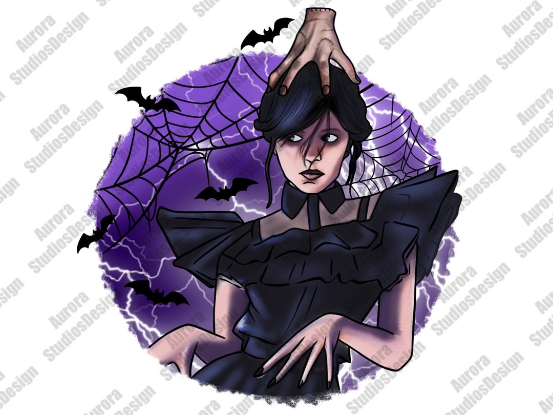 Wednesday Addams Png Jenna Ortega Png Addams Family Png - Etsy