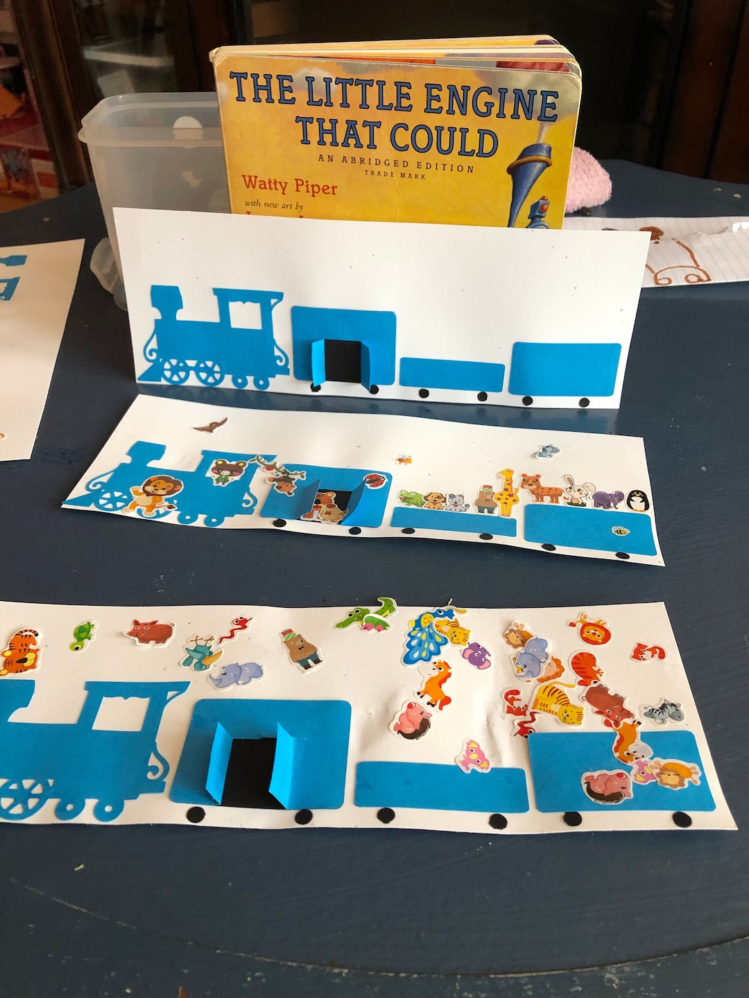 Fine Motor Skill Activity for the Little Engine That Could - Etsy