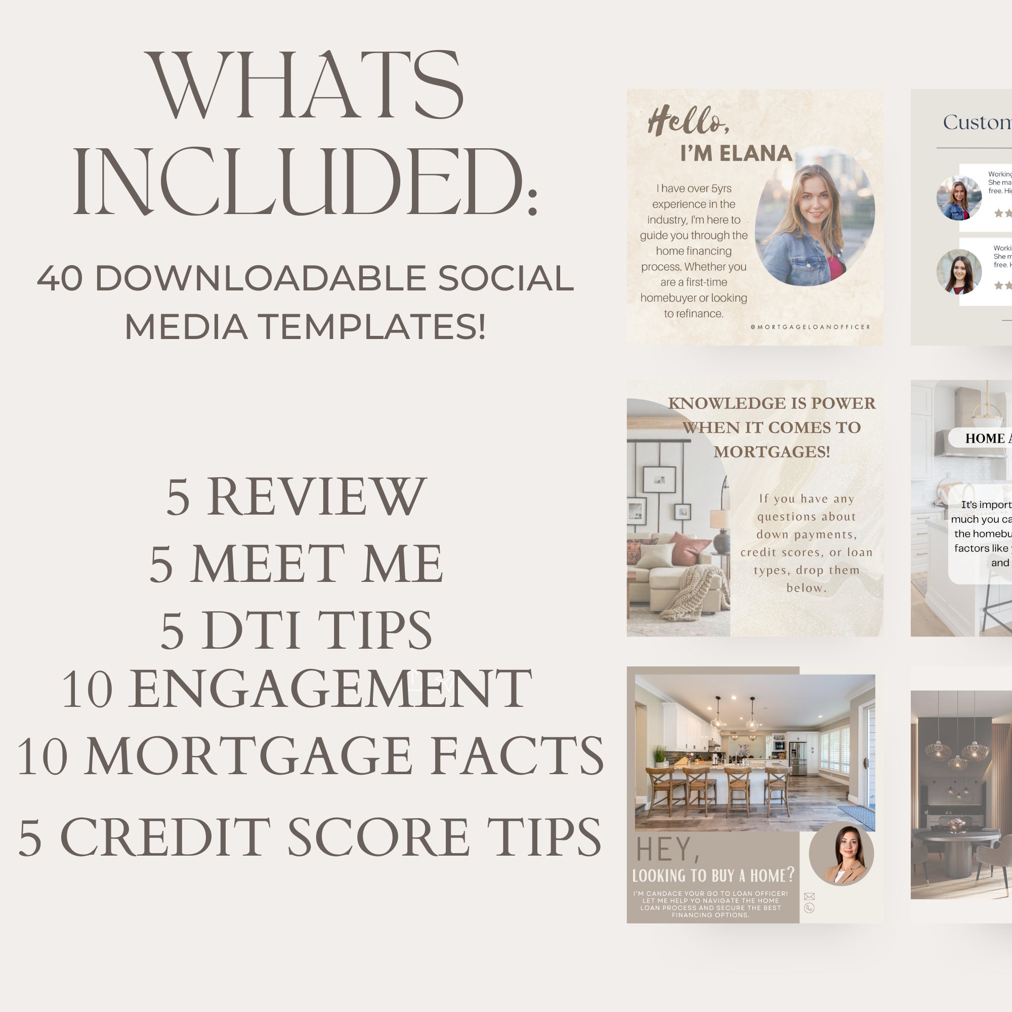 40 Mortgage Loan Officer Social Media Posts! Loan Officer/ Mortgage ...