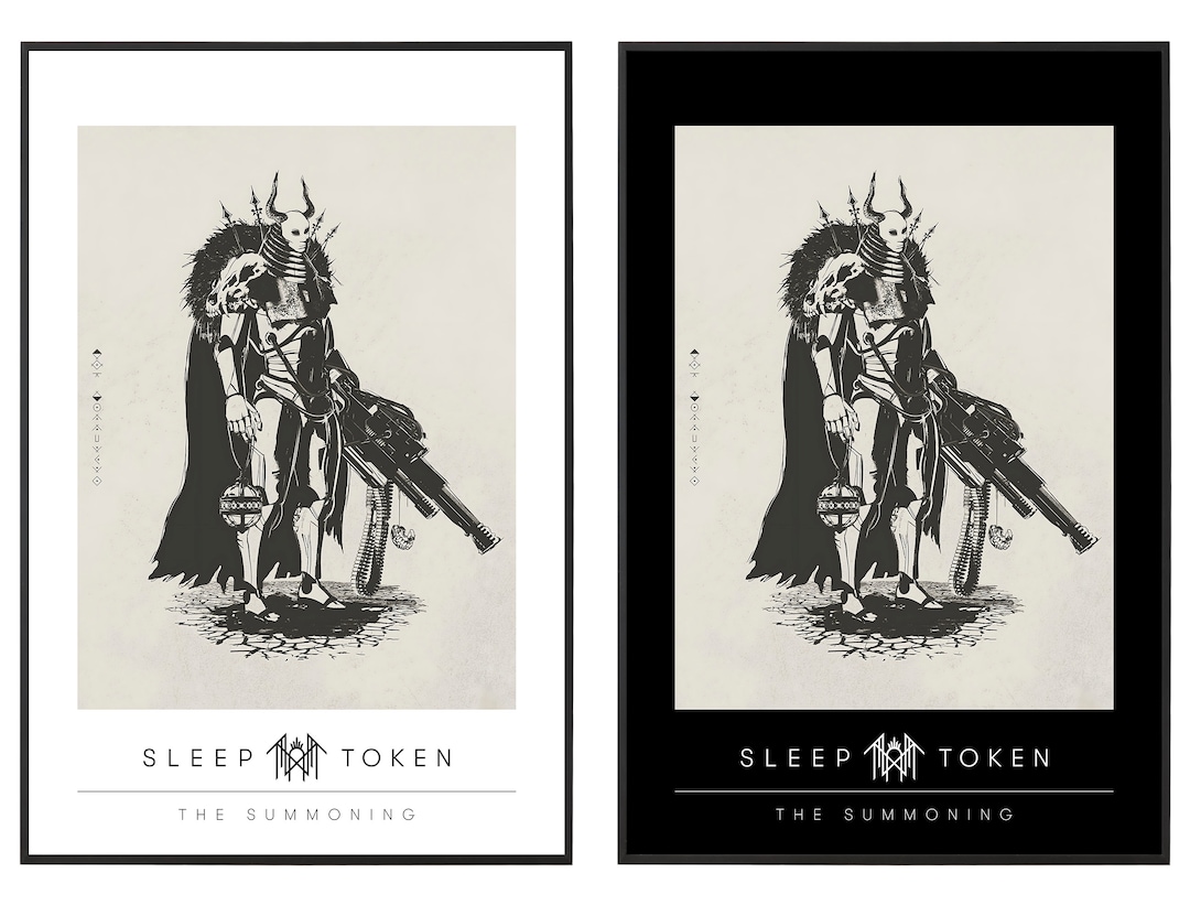 Sleep Token Poster the Summoning Sleep Token Print - Etsy