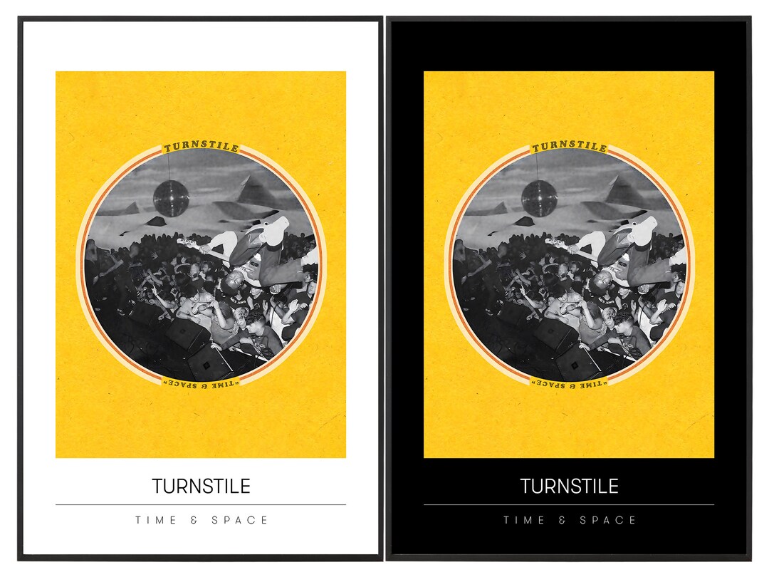 Turnstile Poster Time & Space Poster Turnstile Print - Etsy
