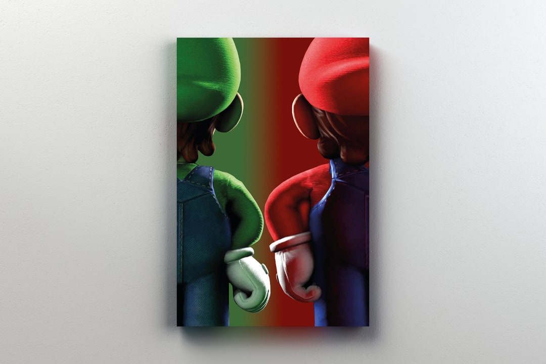Super Mario Poster Print Gaming Poster Movie Poster Wall - Etsy