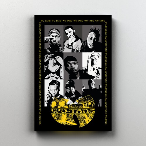 Wu Tang Clan A3 Art Print - Etsy