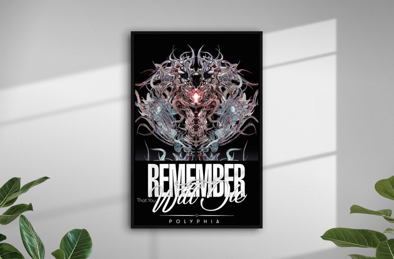 Polyphia Poster Remember That You Will Die Polyphia Print - Etsy