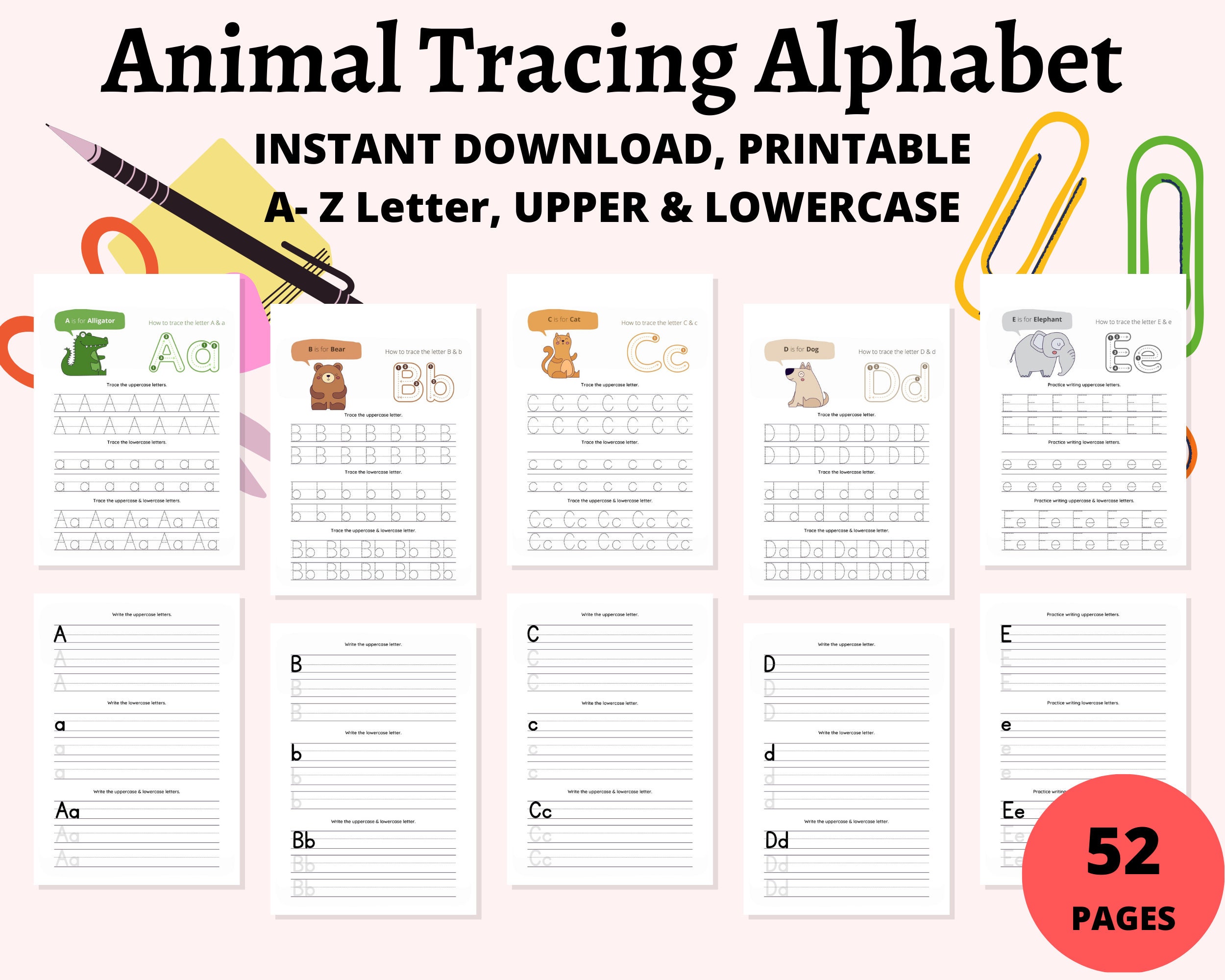 Preschool Alphabet Worksheets, Preschool Worksheets, Printable Letter ...