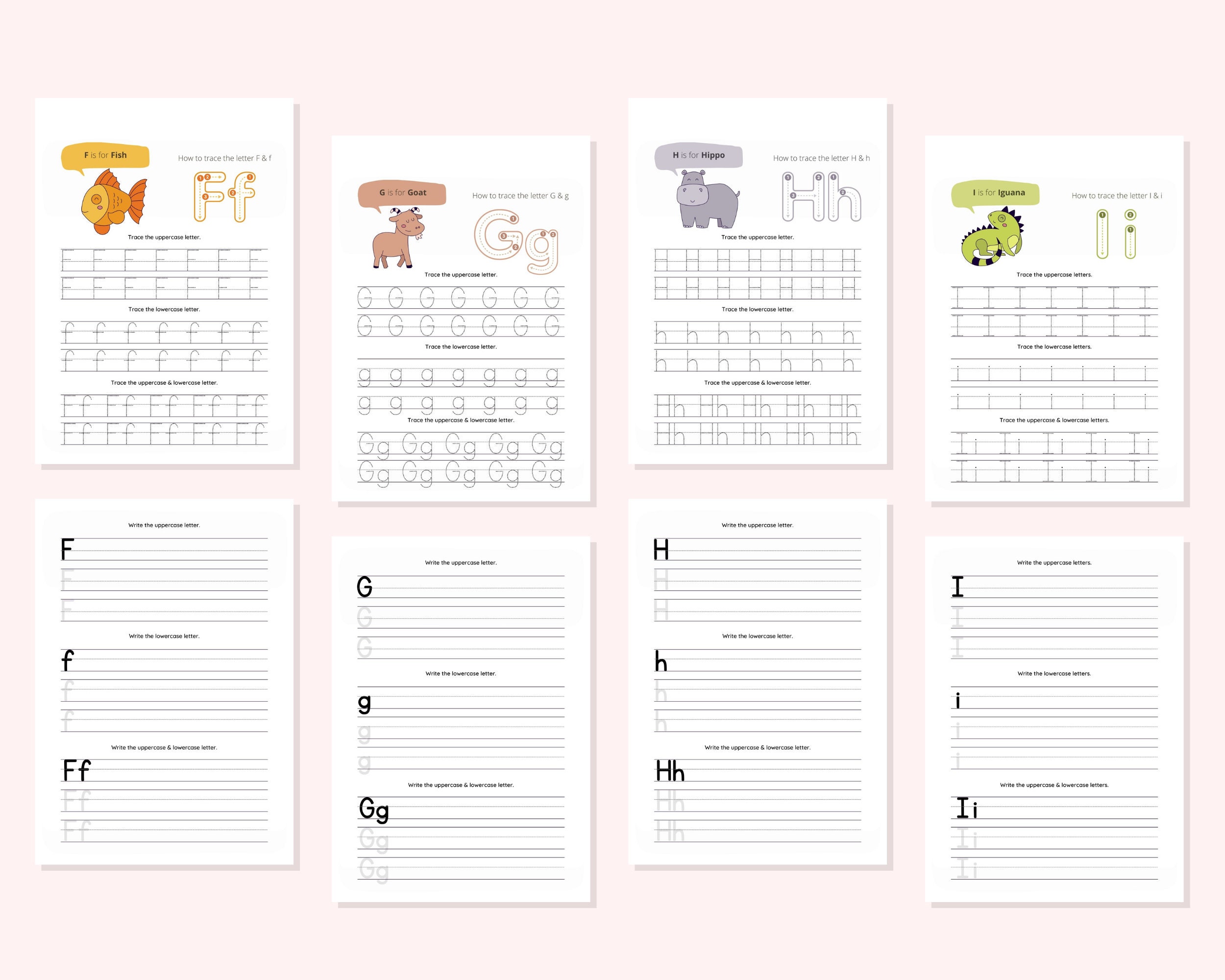 Preschool Alphabet Worksheets, Preschool Worksheets, Printable Letter ...