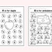 Letter Recognition Worksheet, Preschool Alphabet Printable, Find the ...