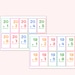 Multiplication Flash Cards, Math Printable Cards, Printable Multiplying ...