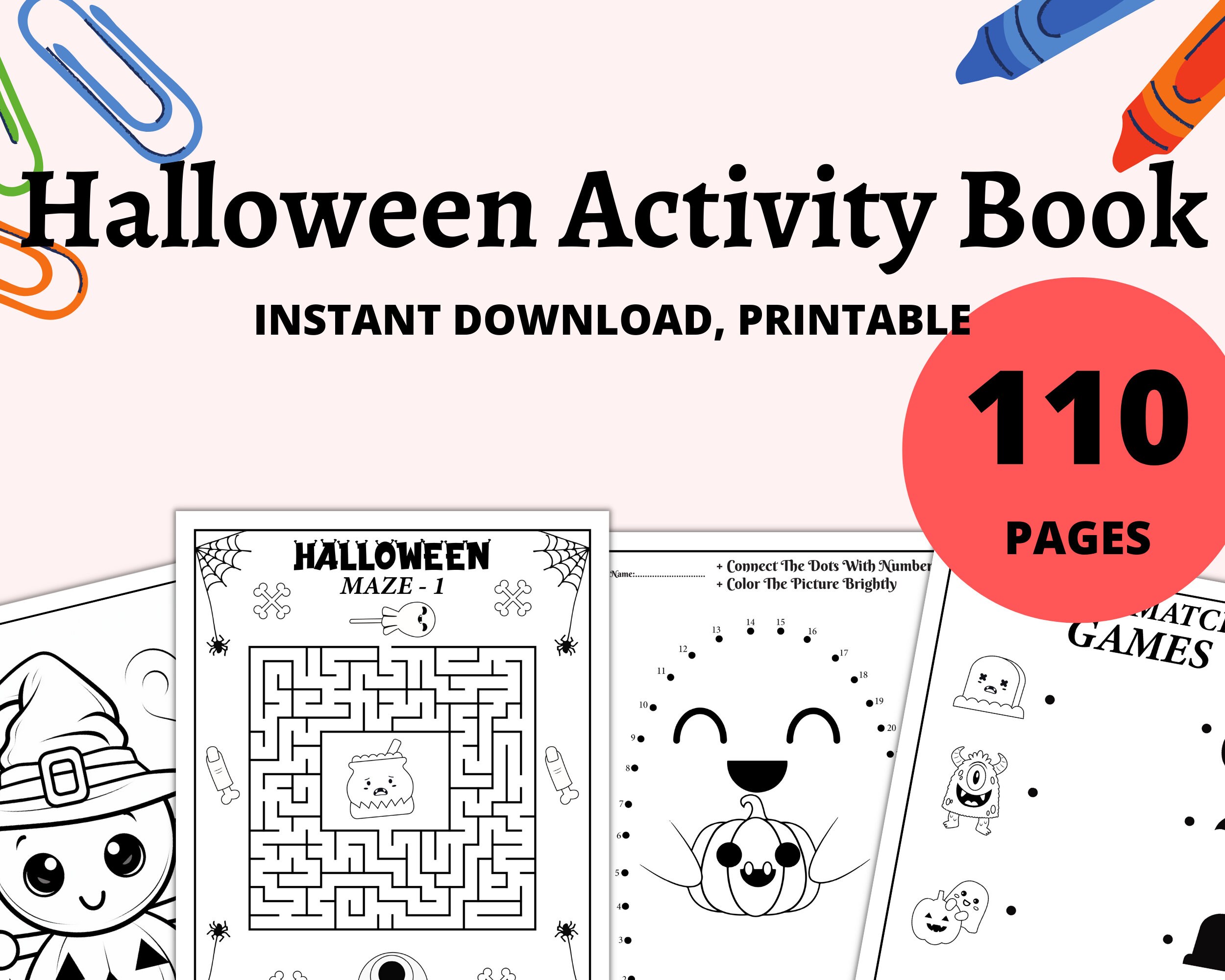 Halloween Curriculum | Preschool Workbook With Preschool Worksheets ...