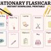 Learning Cards Toddler Montessori, Stationary Cards, Montessori ...