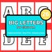 Large Alphabet Letters for Classroom Big Letters Templates Printable ...