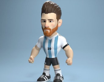 3d Messi Figure Stl - Etsy