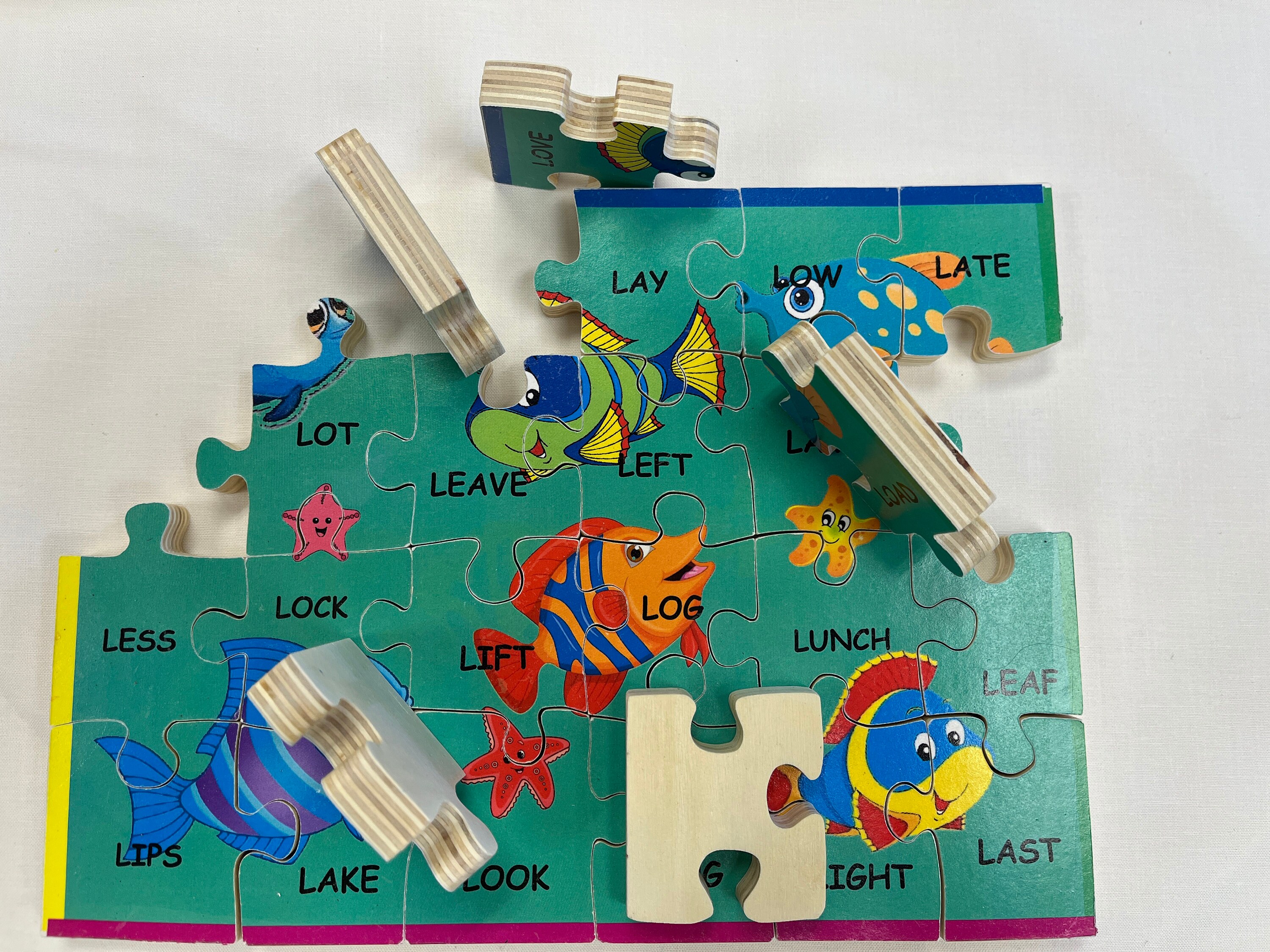 Wood Puzzle Articulation Therapy Speech Therapy Early Childhood - Etsy