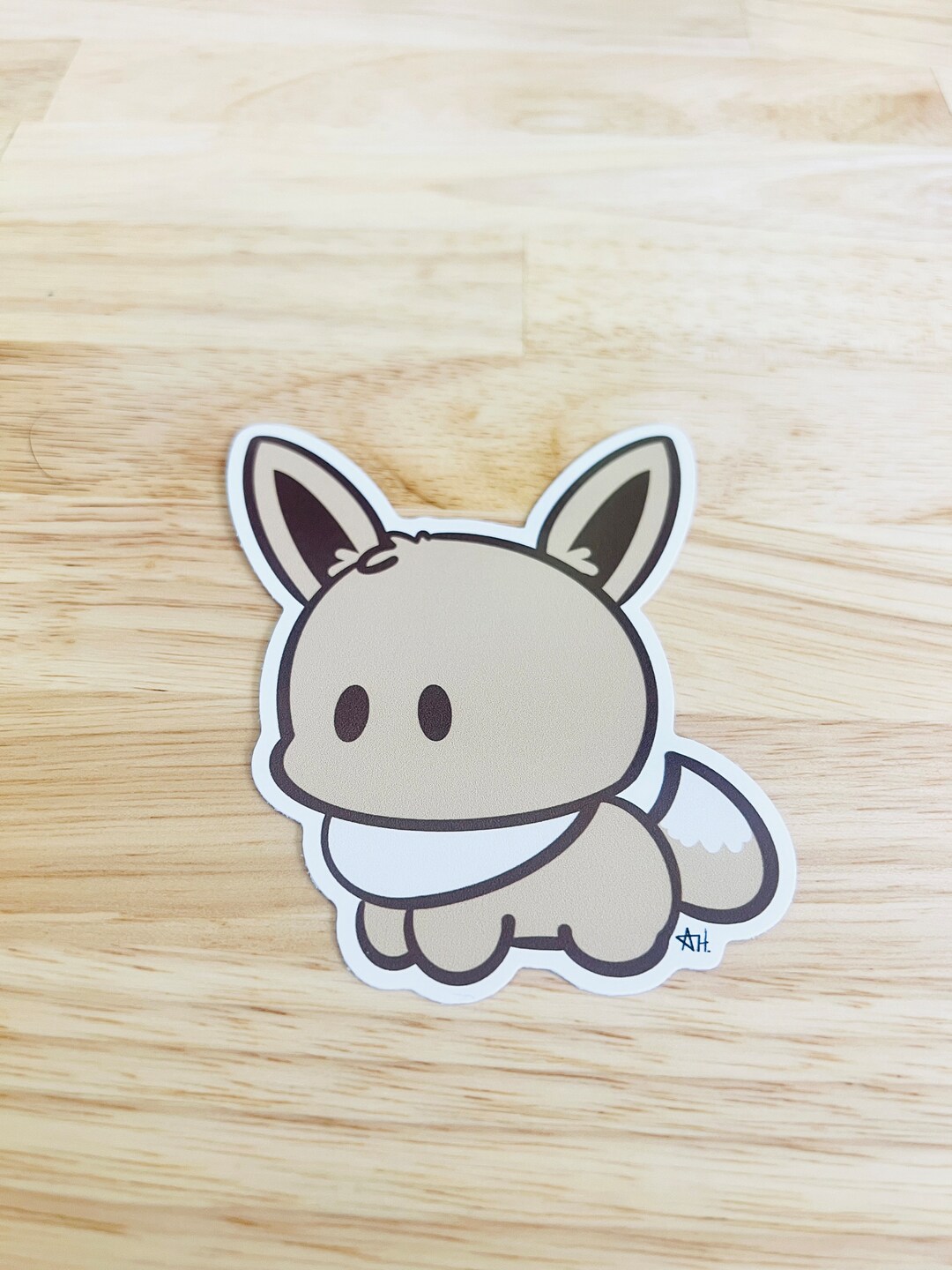 Pokémon Eevee Vinyl Sticker 4 - Etsy