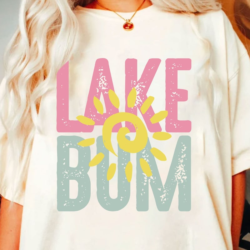 Lake Girly Svg - Etsy