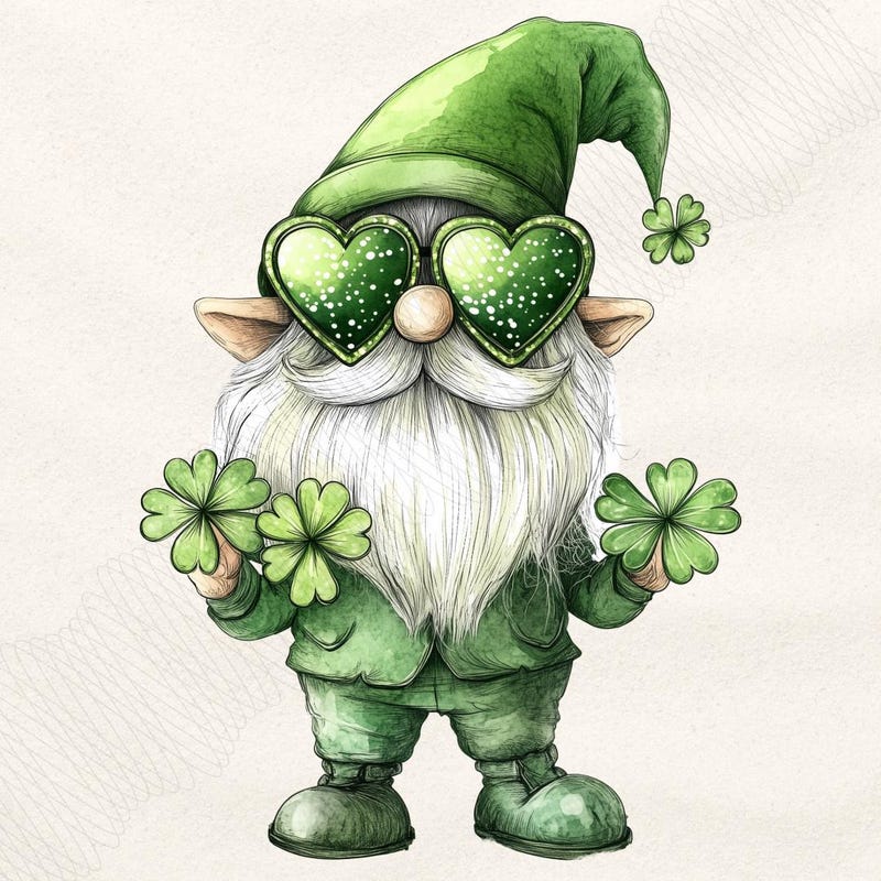 St Patricks Day Gnome - Etsy