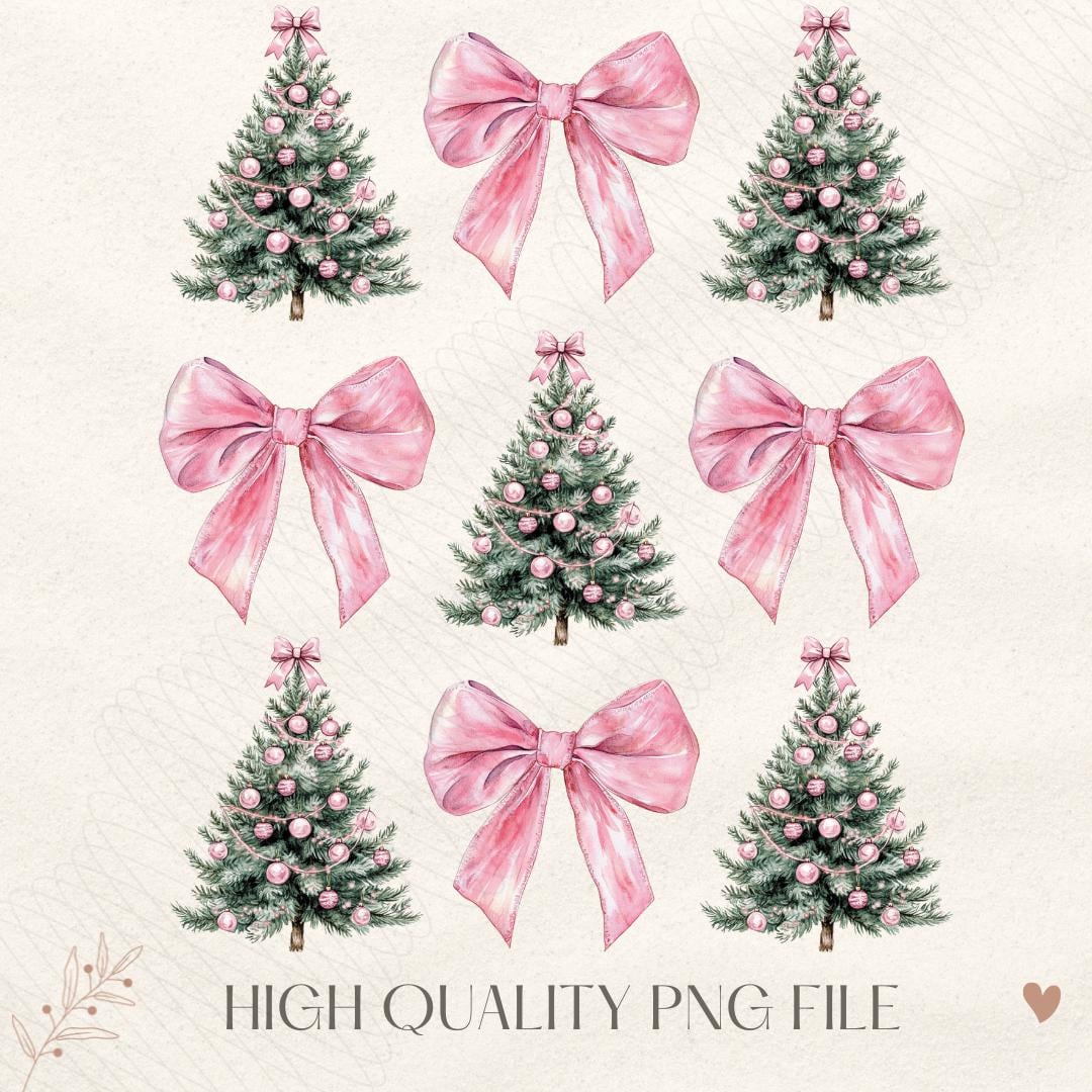 Coquette,christmas Png,christmas Designs,pink Christmas Png,christmas ...