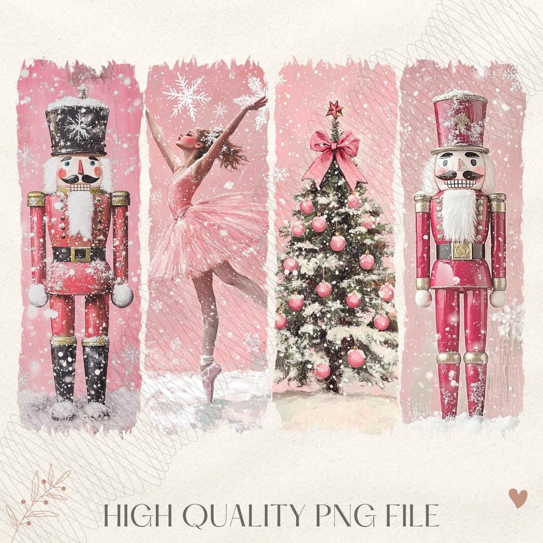 Retro Nutcracker Christmas PNG, Preppy Christmas Png, Holiday Vibes Png, Nutcracker Ballet Png ...