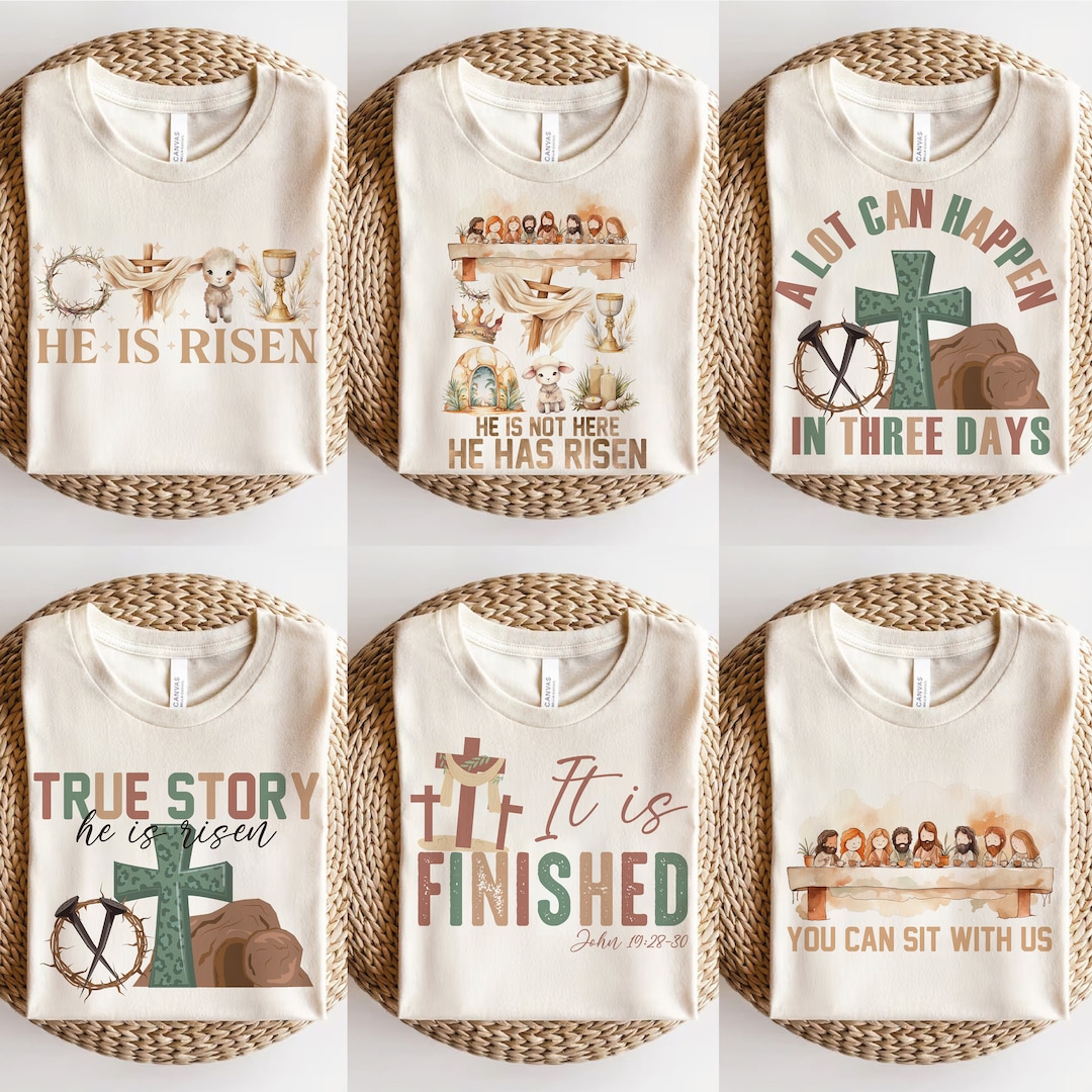 Easter Christian Bundle, Christian Png Bundle, Easter Png, Bible Verse ...