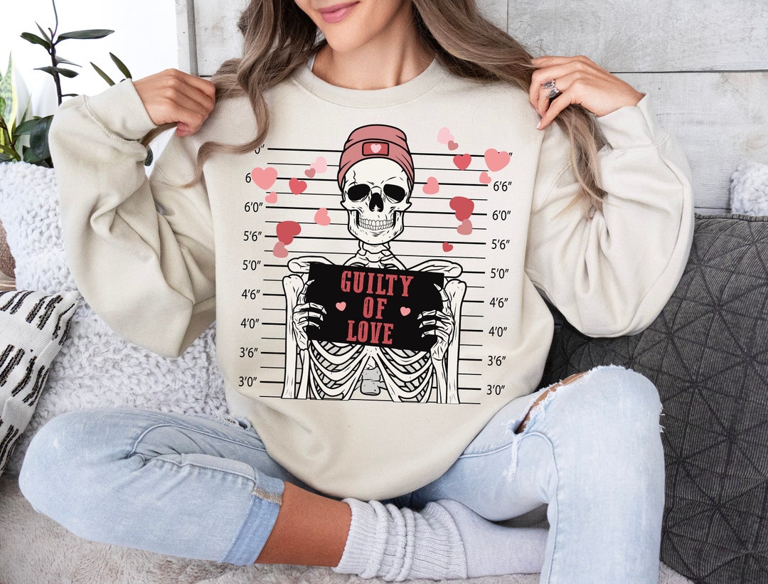 Guilty of Love Skeleton PNG Skeleton Valentine, Funny Valentine Png ...