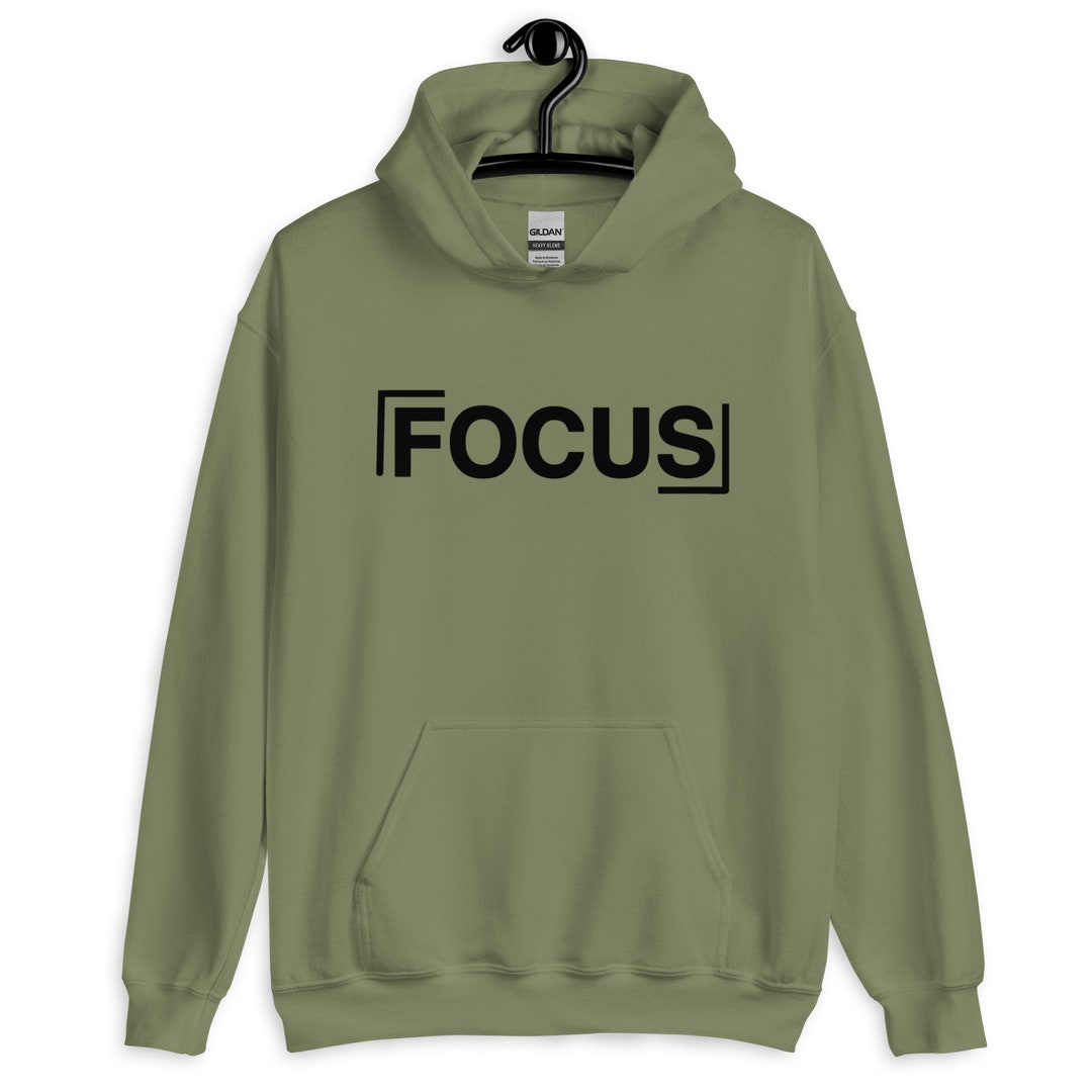 Focus Sweatshirt Motivated Sweatshirt for Motivated Individual Hoodie ...
