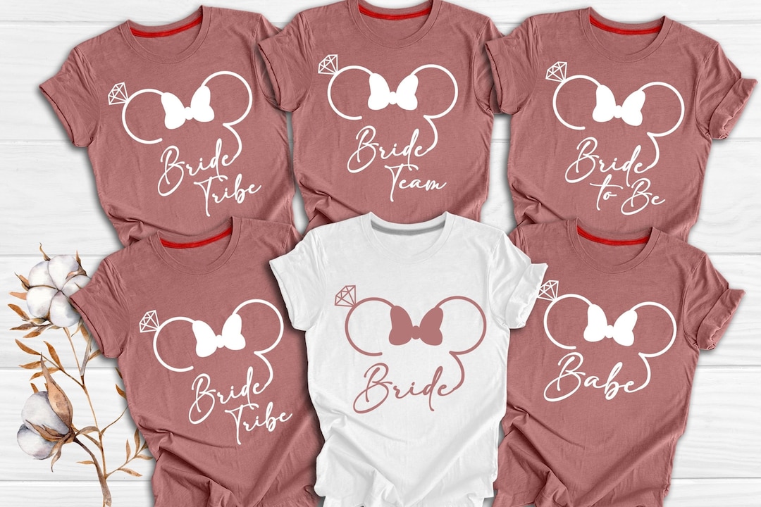 Disney Bride Shirt, Disney Bachelorette Shirt, Disney Bridesmaid Shirt ...