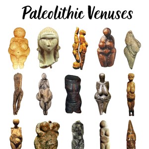 Paleolithic Venuses Poster - Etsy