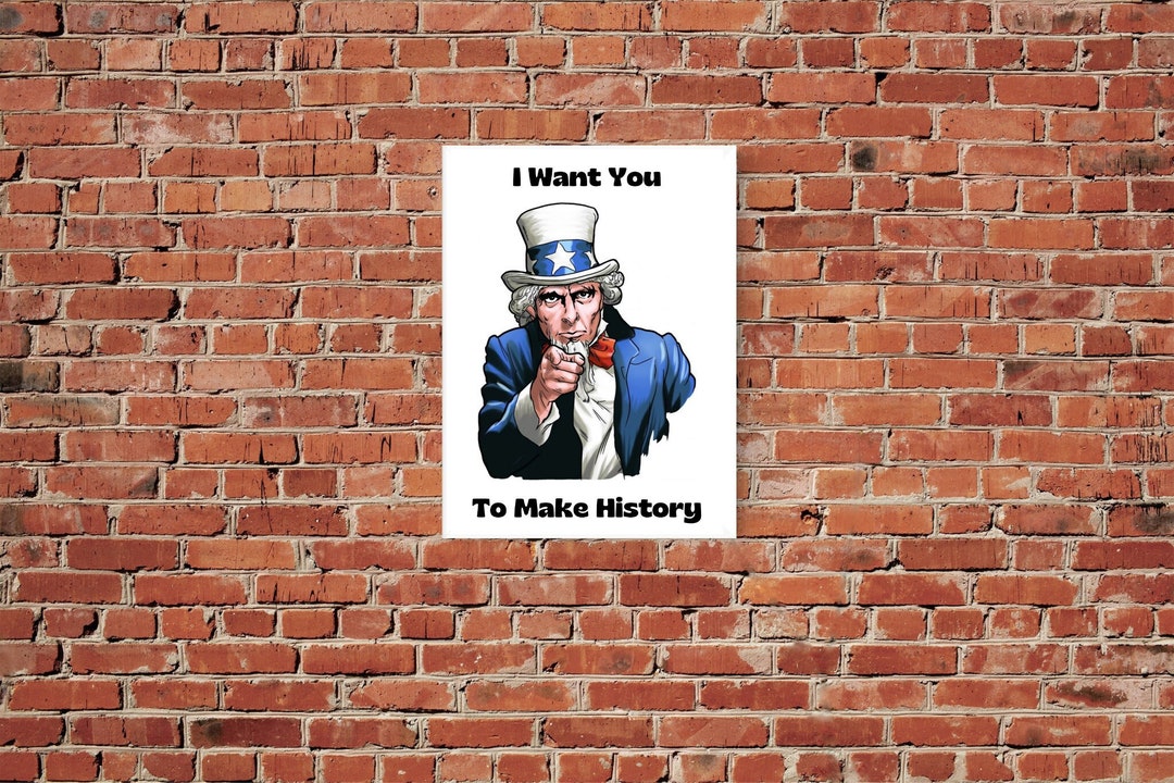 History Classroom Poster// History Classroom Theme Art // Patriotic ...