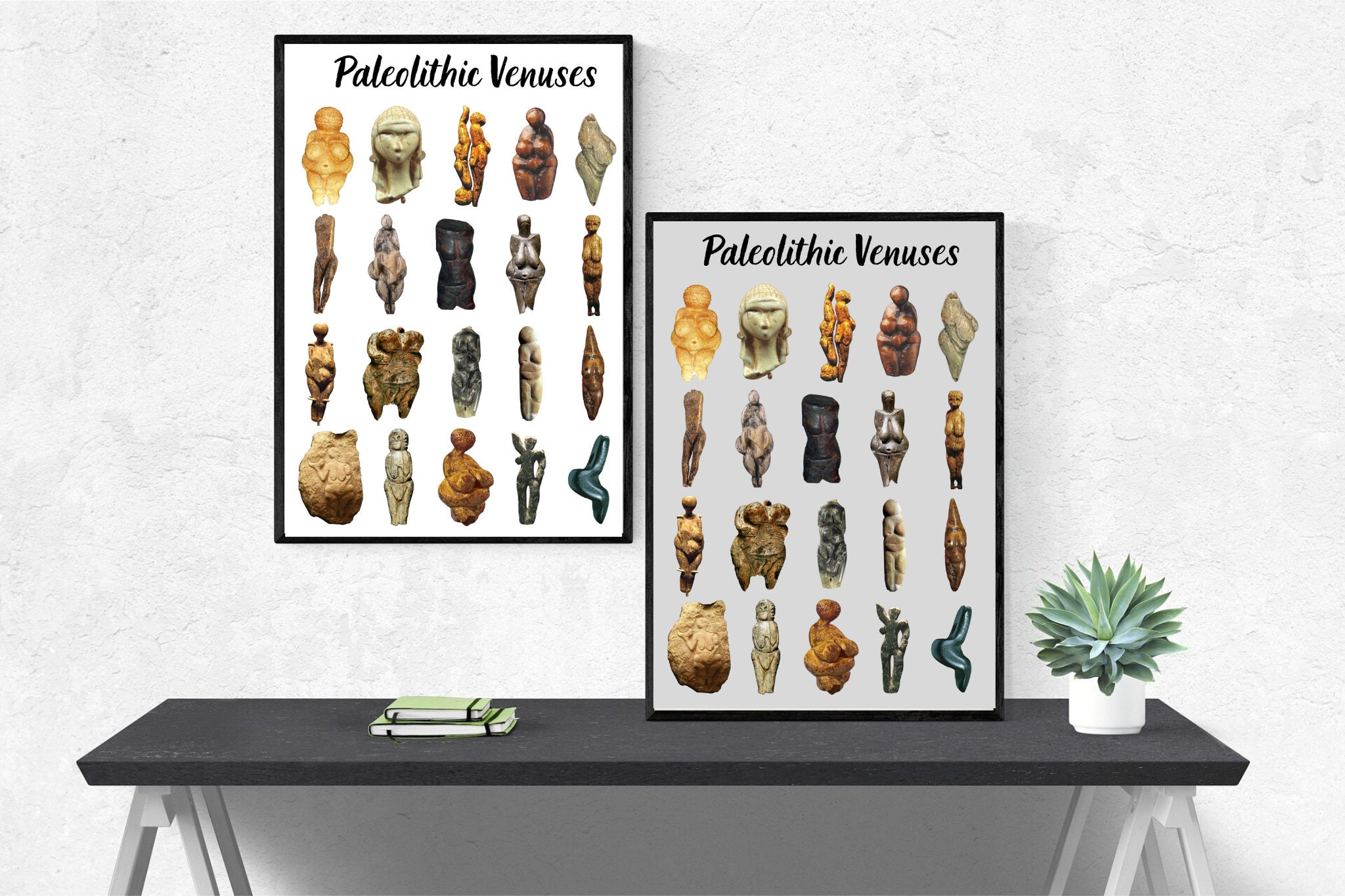 Paleolithic Venuses Poster - Etsy