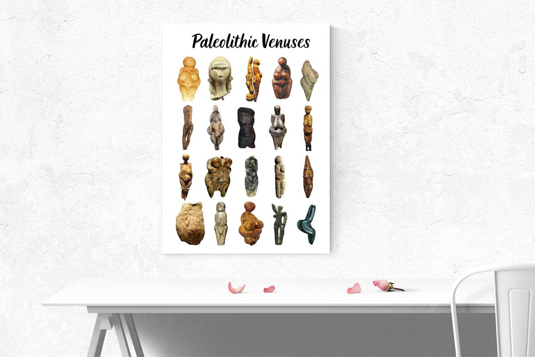 Paleolithic Venuses Poster - Etsy