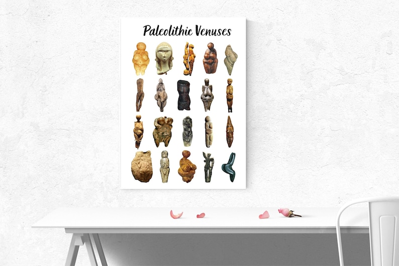 Paleolithic Venuses Poster - Etsy