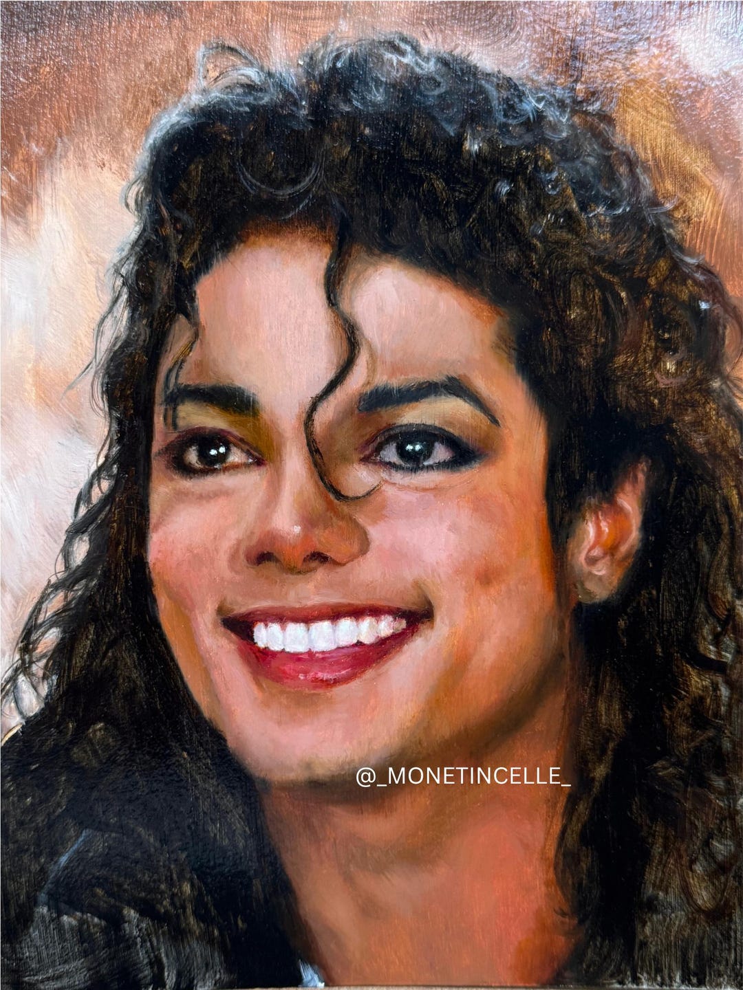 ORIGINAL MICHAEL JACKSON Oil Painting - Etsy