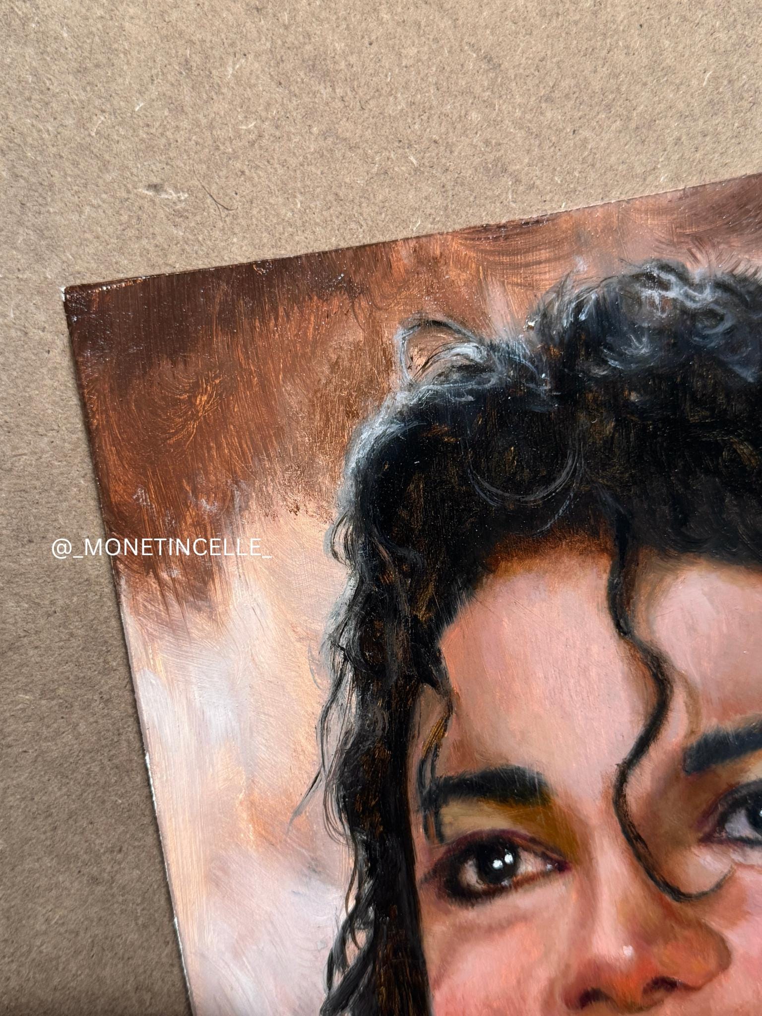 ORIGINAL MICHAEL JACKSON Oil Painting - Etsy