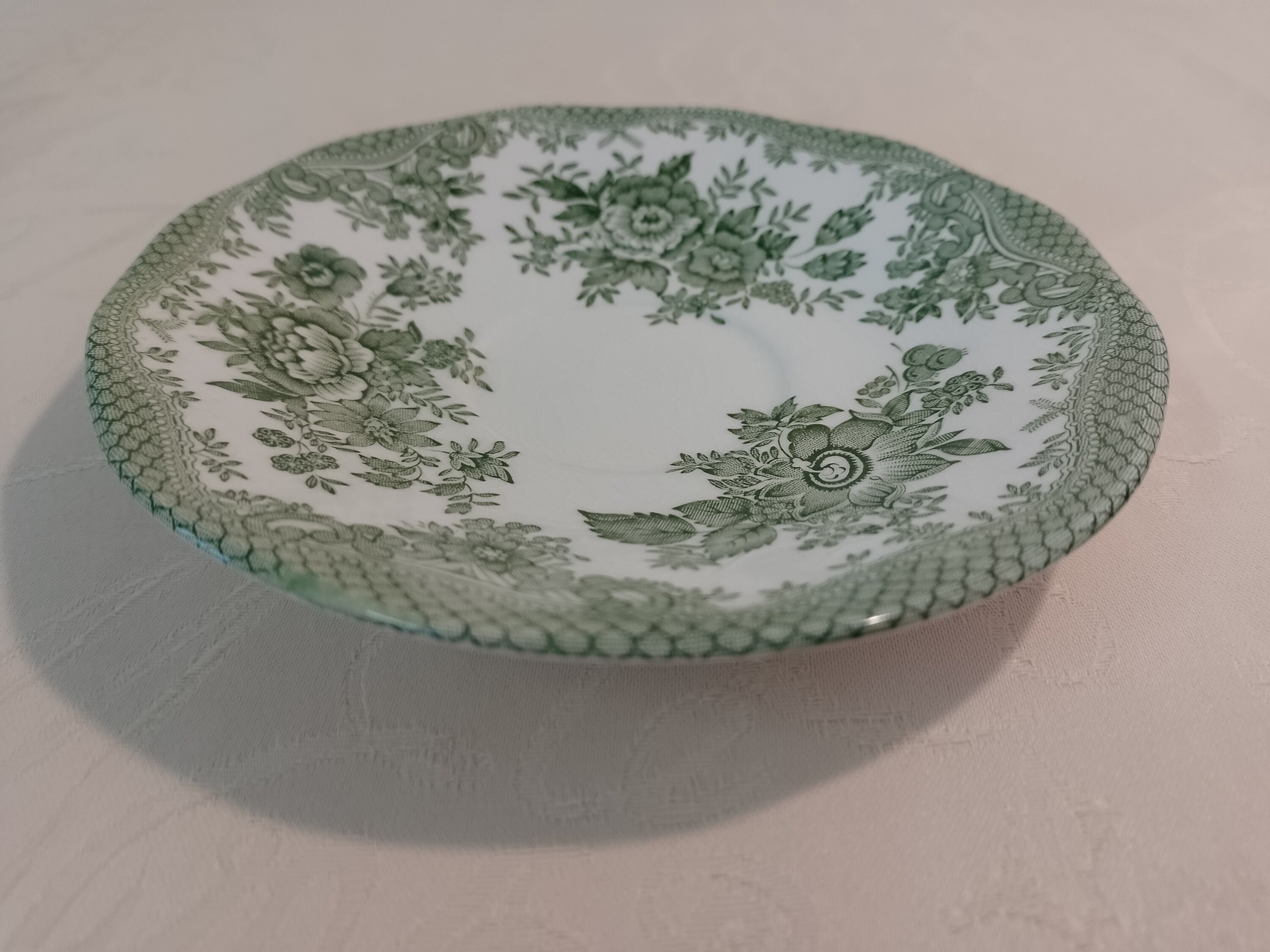 RARE ENOCH WEDGEWOOD Tunstall Teacup and Bowl. Kent Pattern. Made in ...