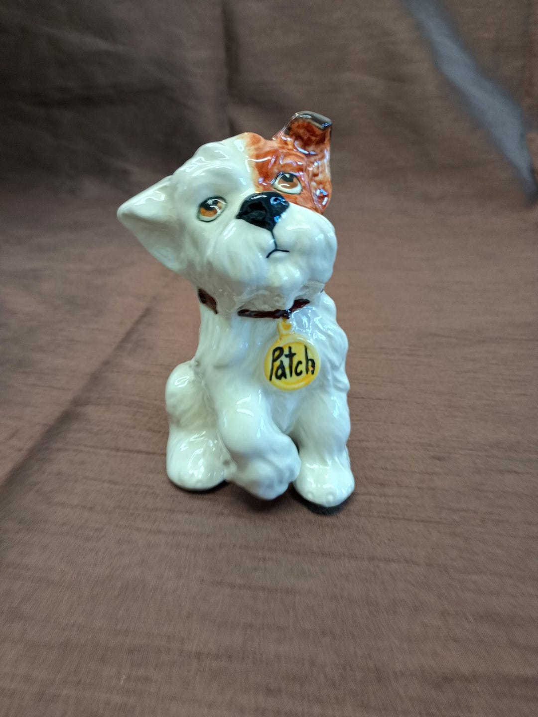 RARE Vintage Bossons PATCH DOG Sat Down Terrier. 12cm - Etsy